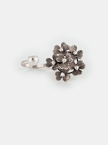 Wild Flower Silver Jewellery Designs starting @ 510 - Shaya by CaratLane