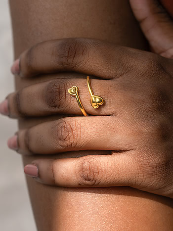 Caratlane heart ring store