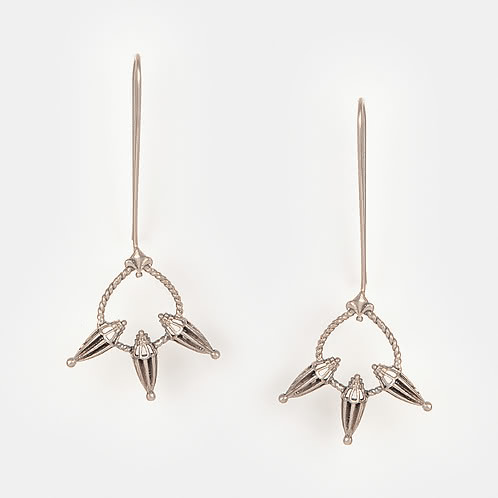 Buy TGIF Earrings In Gold Plated 925 Silver from Shaya by CaratLane