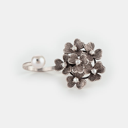 Buy Oxidised Rise Above Insecurities Ring In 925 Silver from Shaya by ...