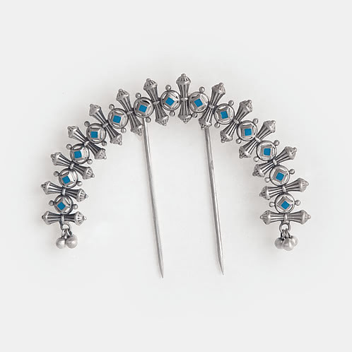 Buy Preethi Juda Pin In Dual Plated 925 Silver from Shaya by CaratLane